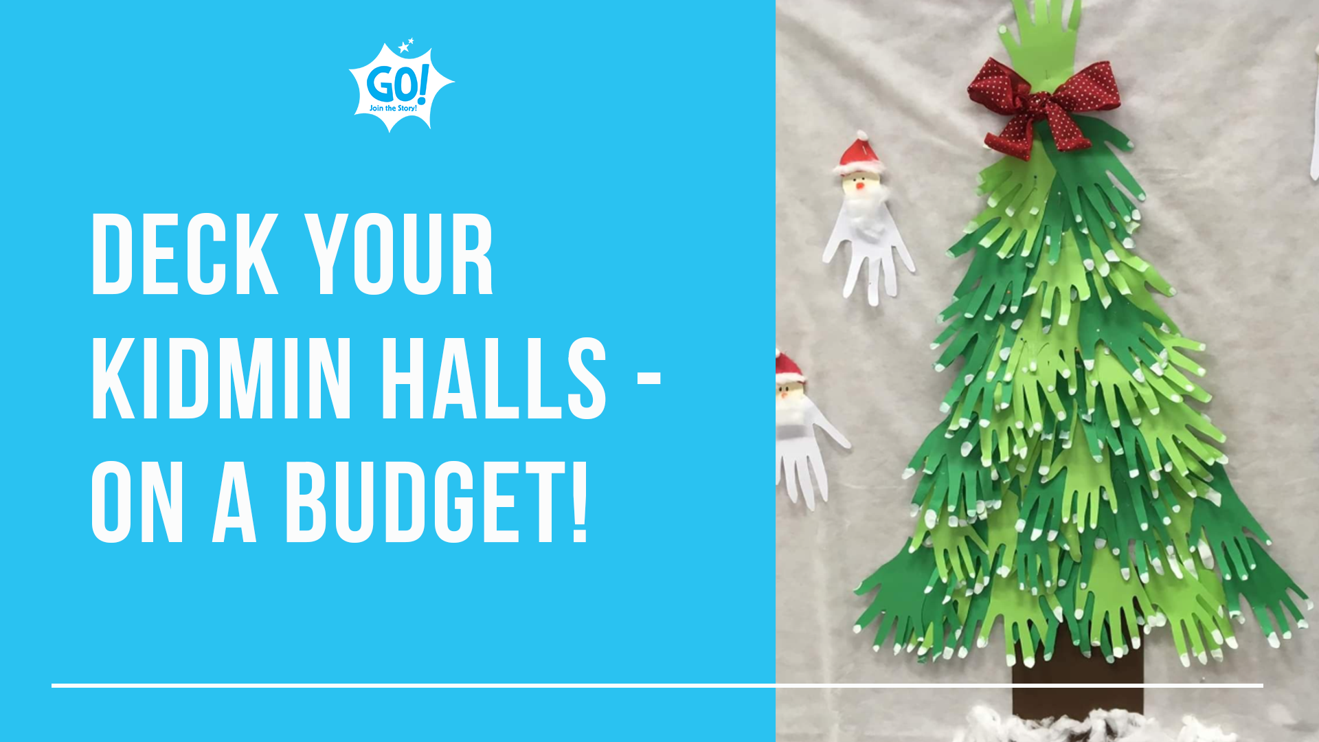 How To Deck Your KidMin Halls - On A Budget! - GO! Curriculum