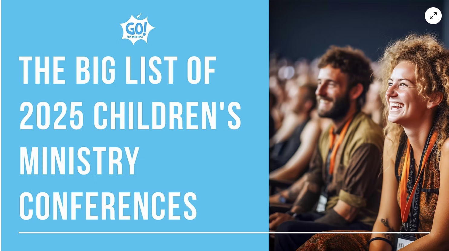 The BIG List of 2025 Children's Ministry Conferences - GO! Curriculum