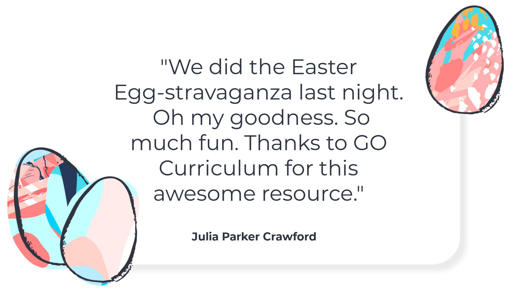 Easter Egg-stravaganza - GO! Curriculum